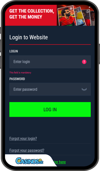 Casinado Casino Se connecter - Connectez-vous à votre compte