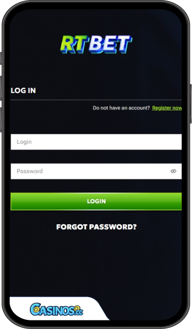 RTBet Casino Login - Sign in at your account